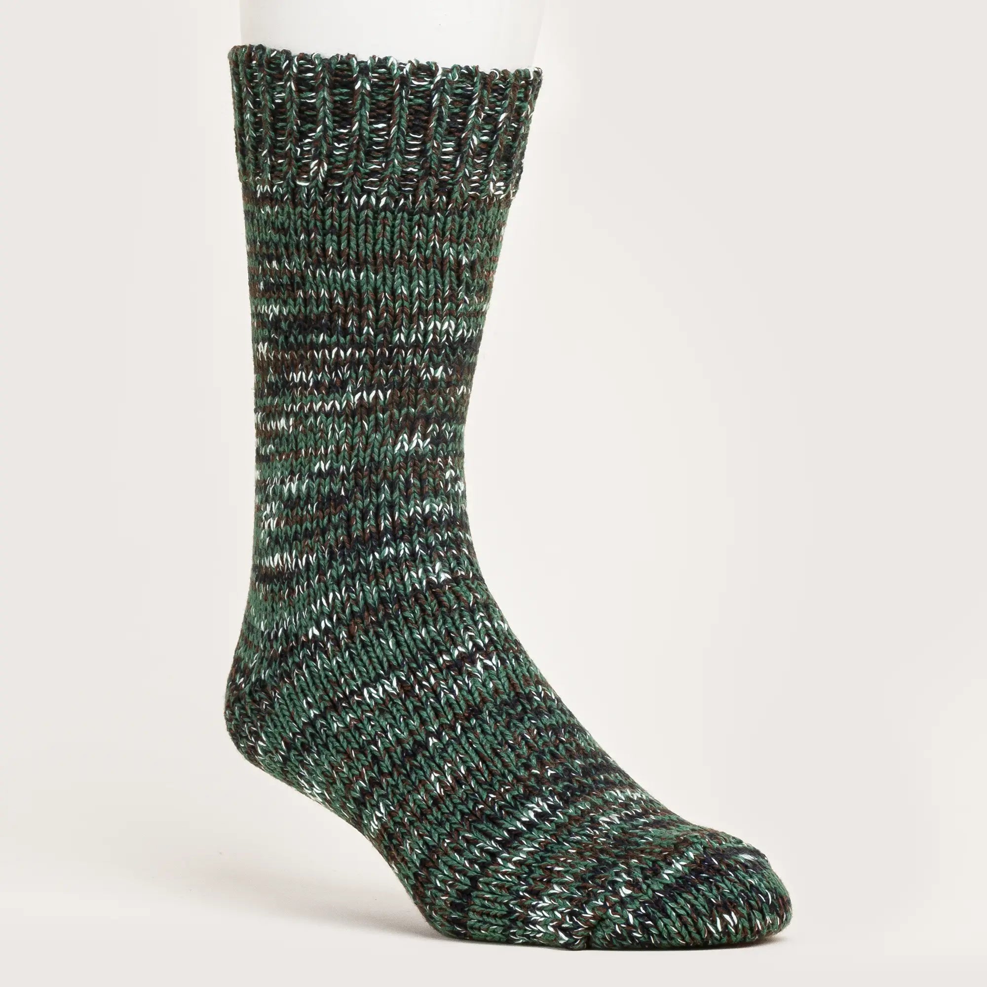 Men's Bamboo Twist Sock - Green | DNA Footwear®